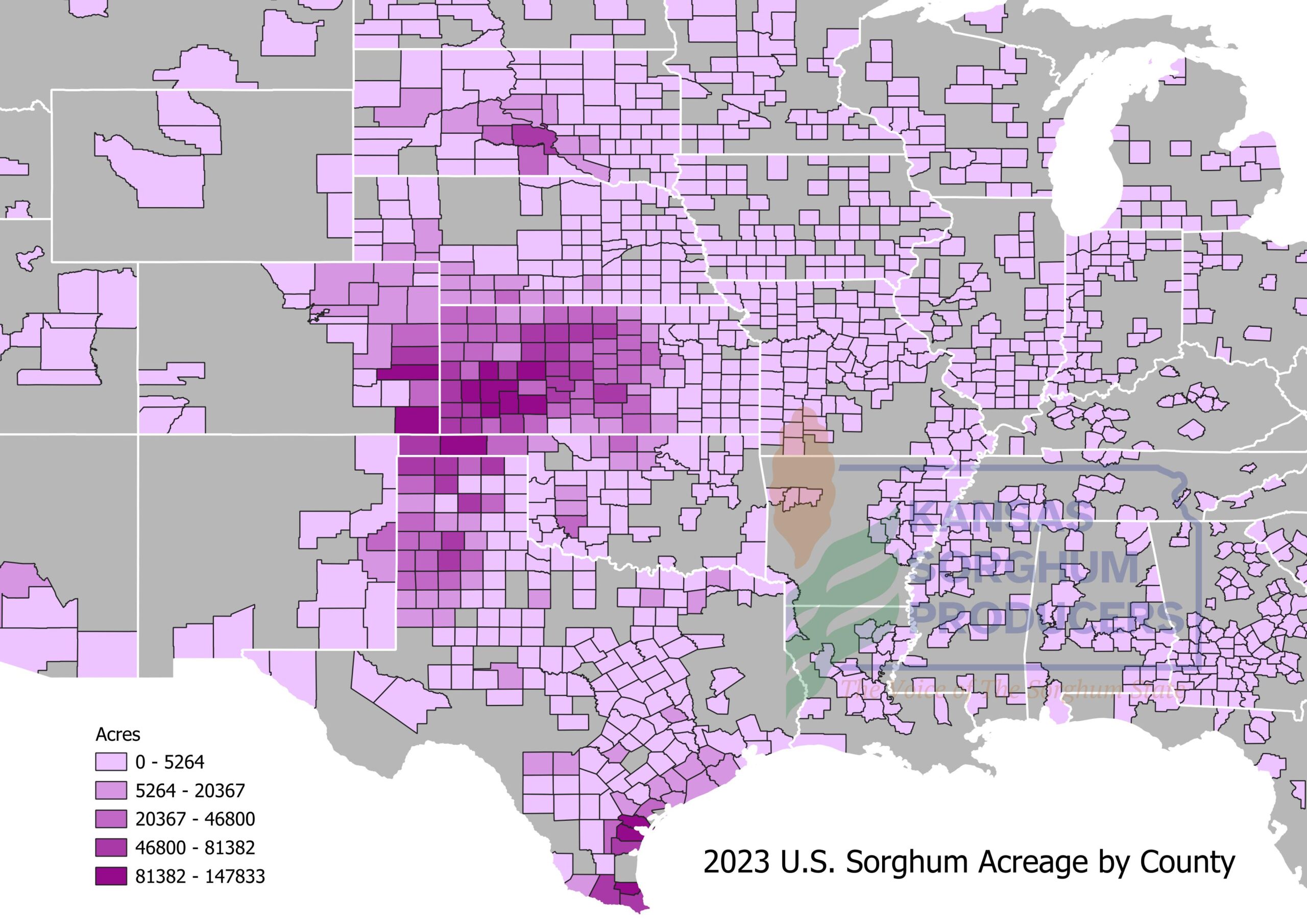 2023_Acres – Kansas Grain Sorghum